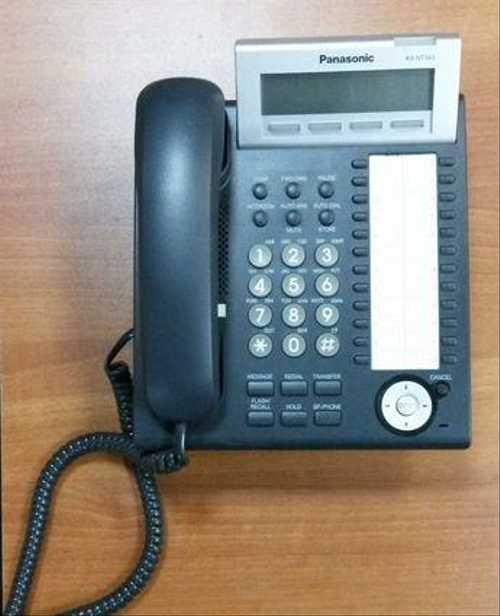 Продам системный IP-телефон Panasonic KX-NT343RU-B