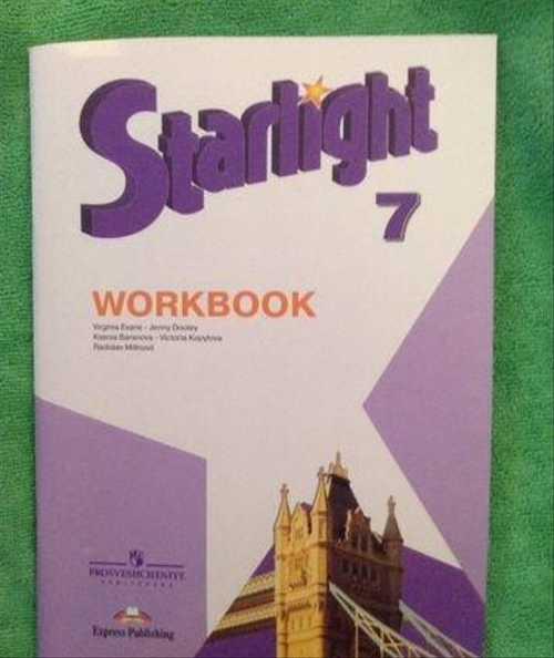 Рабочая тетрадь по английскому 9 класс starlight. Старлайт 7. Старлайт 7 воркбук. 5 Класс Starlight Workbook 7. Английский Старлайт 7 класс.