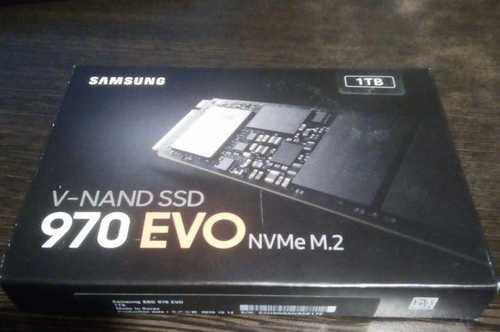Ssd диск NVMe m.2 Samsung 970evo 1tb