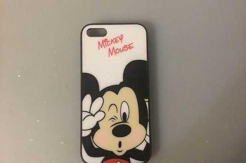 Чехол на iPhone 5 5s se с микки маусом