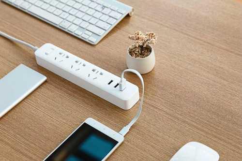 Удлинитель Xiaomi Power Strip (3 Розетки + 3 USB)