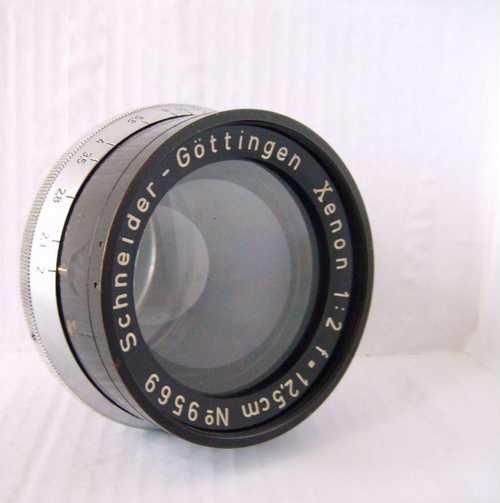 Объективы Xenon 2шт. F125 mm Schneider Gottingen