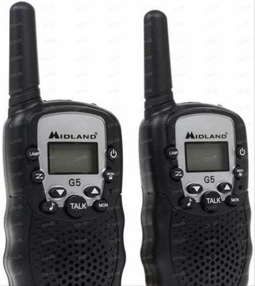  радиостанций Midland G5 black | Festima.Ru - Мониторинг объявлений