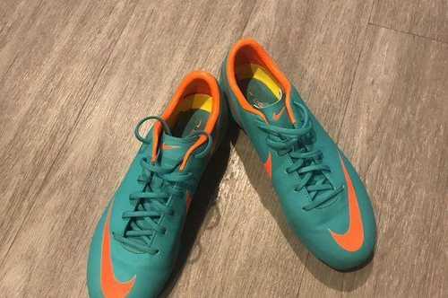Бутсы подрастковые nike mercurial р38,5