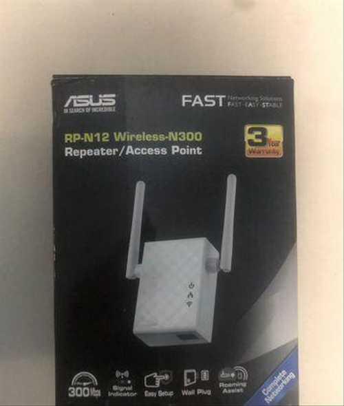 Усилитель повторитель Wi-Fi сигнала Asus Tp-Link