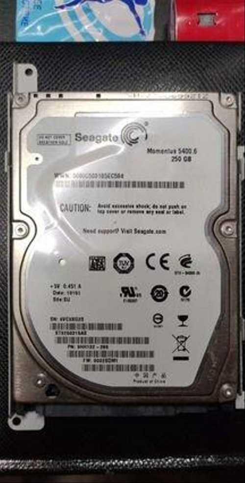 Жесткий диск Seagate для ноутбука 250 gb