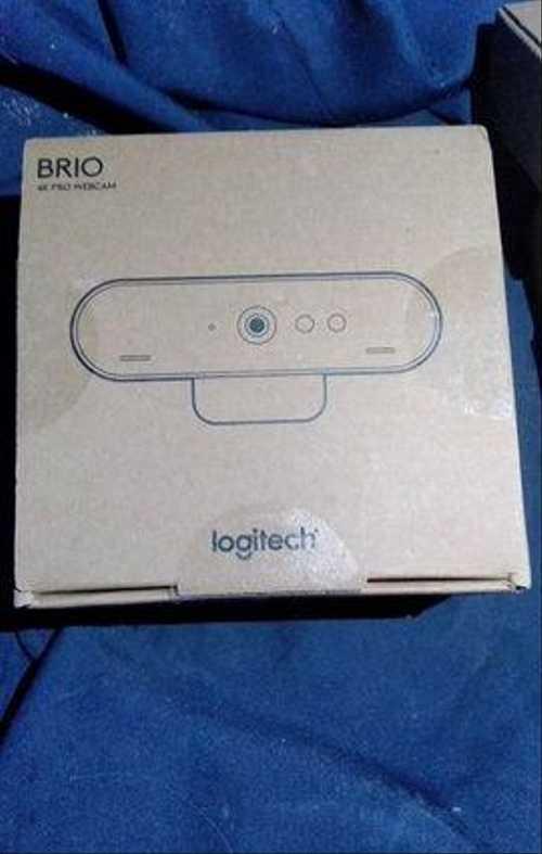 Logitech Brio webcam 4K с микрофоном (960-001106)