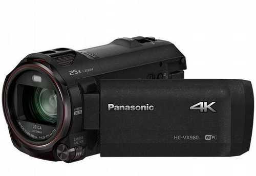Видеокамера Panasonic HC-VX980 + доп. блок питания