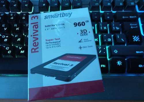 SSD 960Gb Smartbuy новый