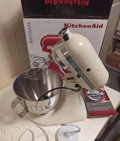 Новый миксер KitchenAid Artisan 4.9л