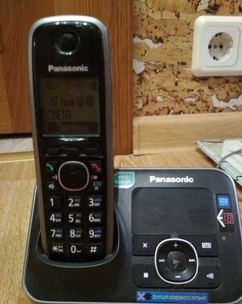 Телефон dect Panasonic KX-TG6621RU