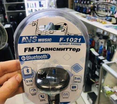 AVS F-1021 MP3 плеер + FM трансмиттер с дисплеем