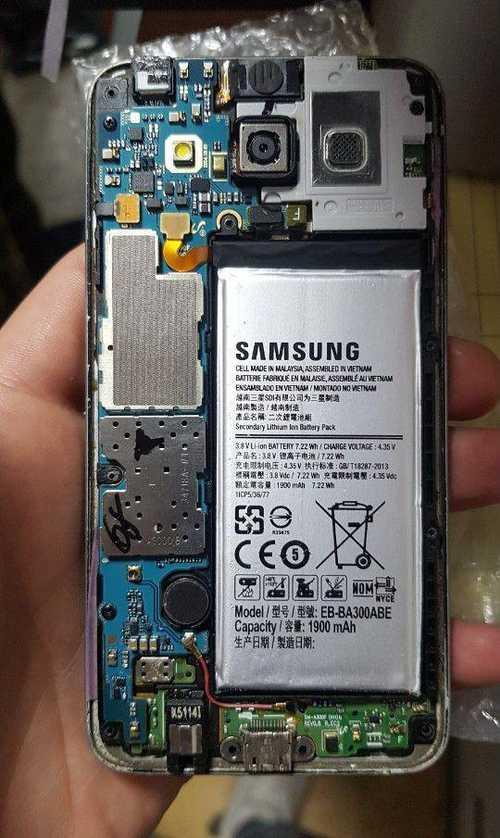 SAMSUNG A300 (рабочая плата)