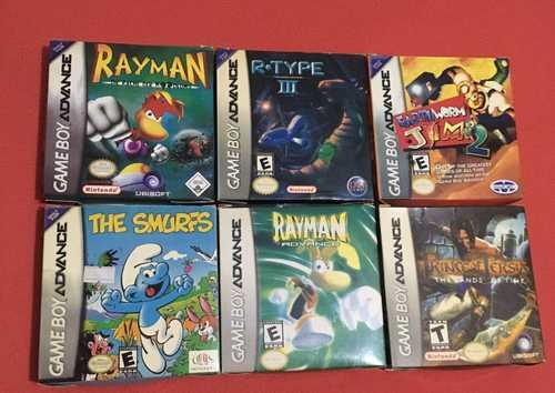 Картриджи для Game boy advance