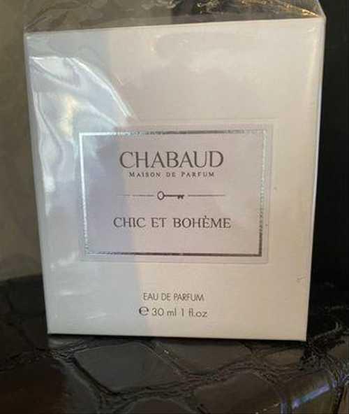 Духи женские chabaud chic ET boneme 30 мл новые