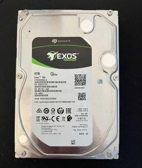 Жесткий диск Seagate Exos 7E8 6Tb ST6000NM021A