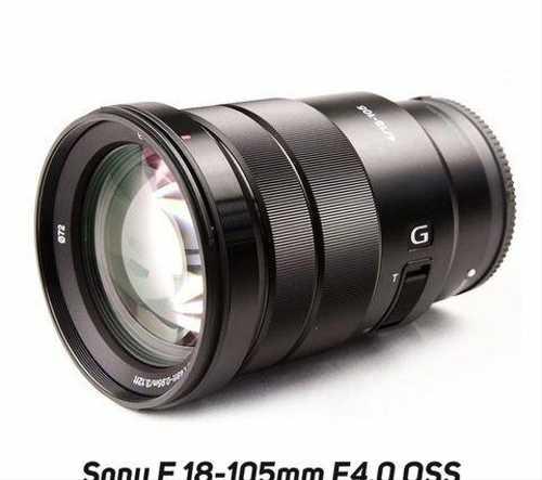 Аренда объектива - Sony E 18-105mm F4.0 OSS