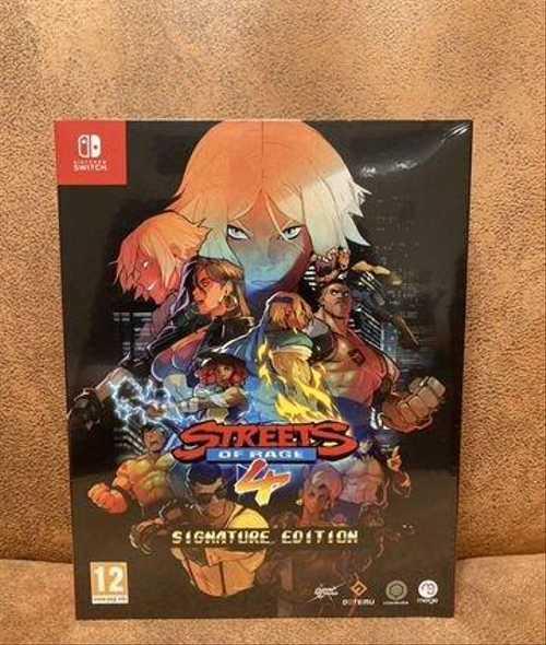 Streets of Rage 4 Signature Edition Switch