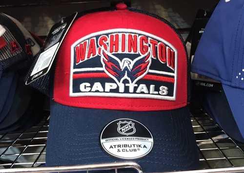 Кепка flex fit NHL Washington Capitals новая. Ориг