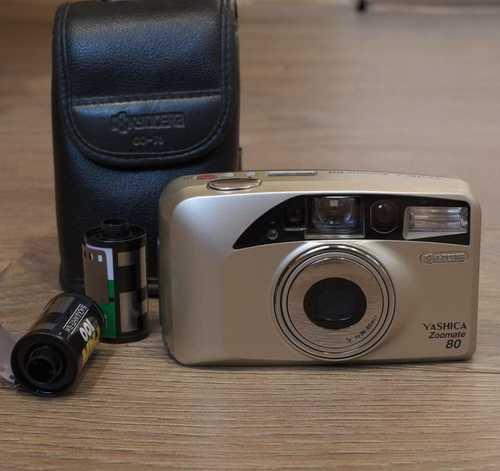 Yashica Zoomate80 Kyocera 35mm Film Camera 38-80mm