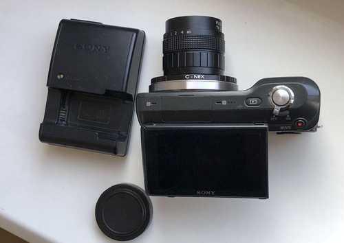 Sony nex-3 с объективом fujian 35mm f1.7