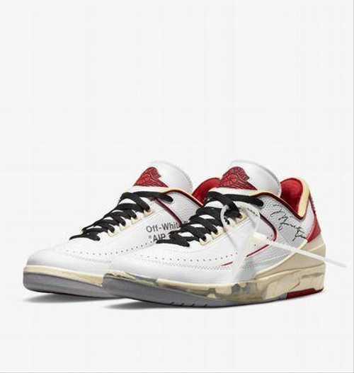 Off-White x Air Jordan 2 Retro Low SP White Red