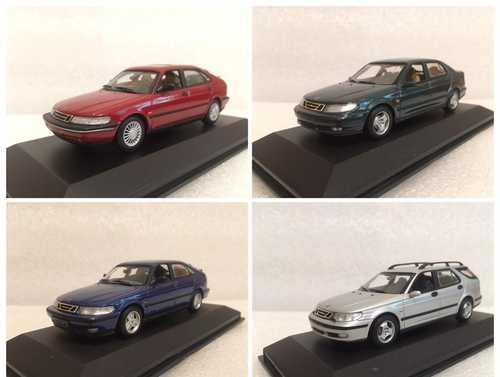 Качественные модели авто Saab 1:43 от