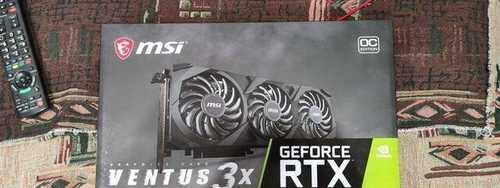 MSI GeForce RTX 3070 ventus 3X 8G OC LHR+водоблок