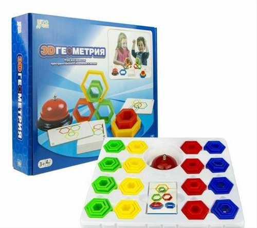 Настольная игра 1Toy Игродром "3D Геометрия" (Т16697)