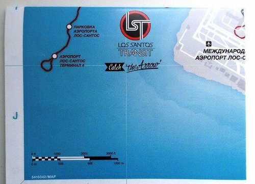 Карта Лос-Сантос для игры GTA5