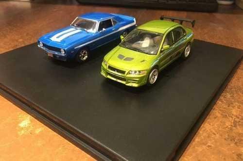 1:43 Mitsubishi Lancer&Chevrolet Camaro Greenlight