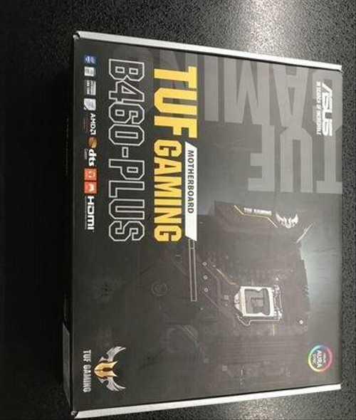 Материнская плата asus TUF gaming B460-plus, 1200