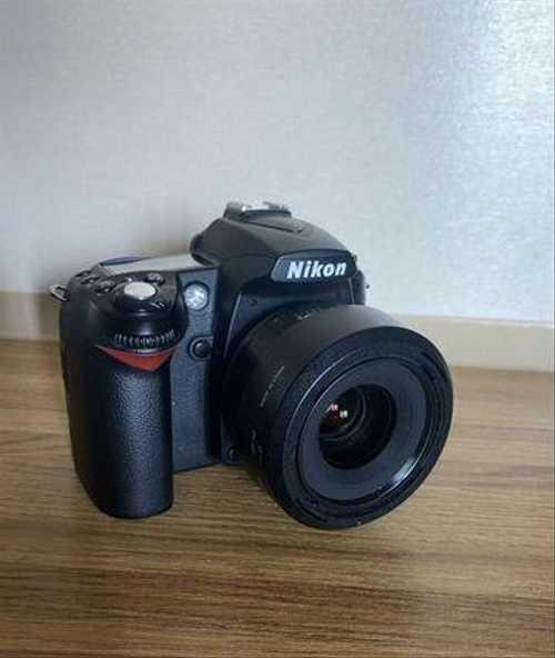 Фотоаппарат nikon d90 обьектив 35мм 1.8