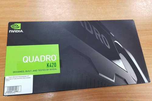 Новая видеокарта Nvidia Quadro K420 2Gb 128-bit
