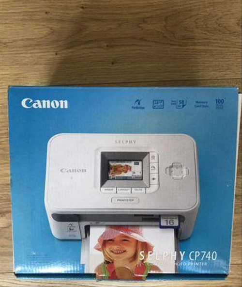 Canon фотопринтер selphy CP740