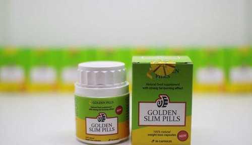 Капсулы для похудения Golden Slim Pills 36кап