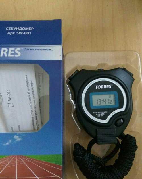 Секундомер Новый Torres Stopwatch SW-001