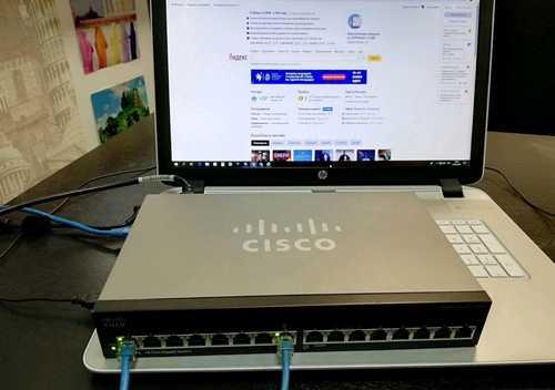 Коммутатор Cisco SG100-16 16-Port Gigabit Switch