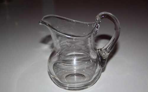 Молочник кувшин стекло Линза мальцов 19 век
