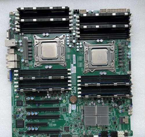 Комплект X9DRi-LN4F+ + 2x 2690v2 LGA 2011 C602