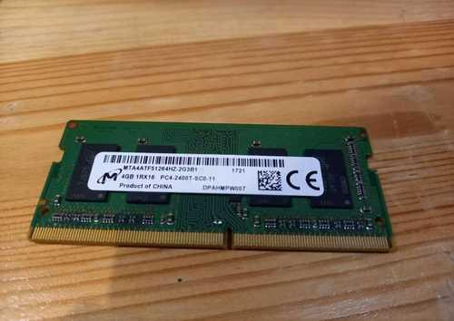 Оперативная память 4GB micron MTA4ATF51264HZ-2G3B1