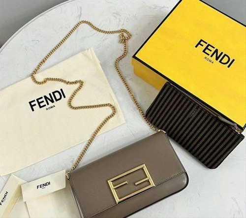 Женская сумка Fendi Baguette mini