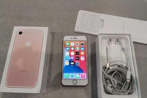 iPhone 7 32gb rose gold рст