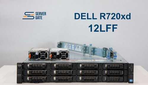Сервер Dell R720xd 12LFF 2x E5-2667v2 768GB