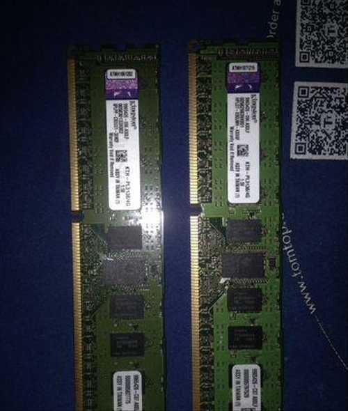 Оперативная память Kingston KTH-PL3138/4G DDR-3 4G