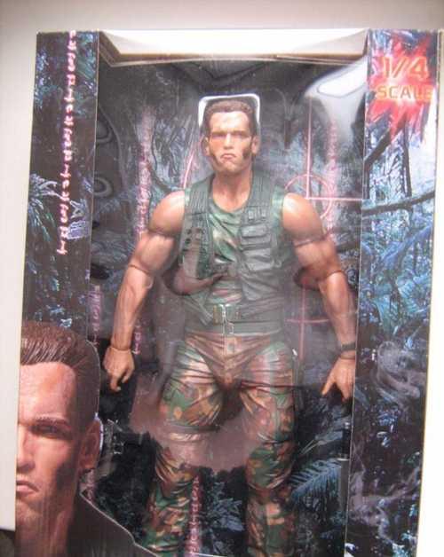 Фигурка Neca 1/4 Predator Jungle Patrol Dutch