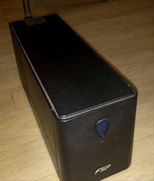 Ибп FSP EP 850 (480 Вт), аккумулятор дохлый