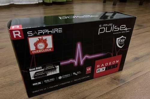 Видеокарта Sapphire Pulse Radeon RX580 8Gb