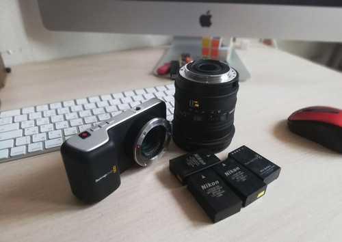 Black magic pocket camera