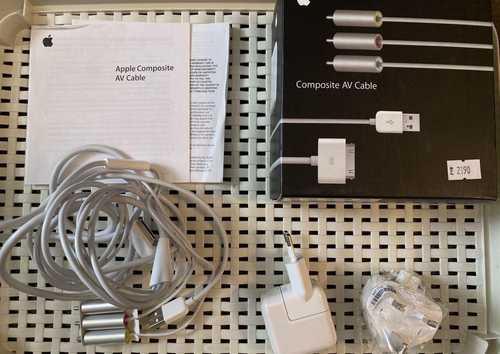 Apple Composite AV Cable новый оригинал